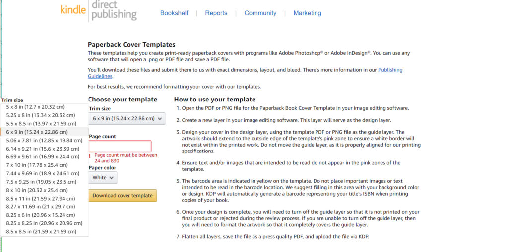 Page Count For Self Publishing ⋆ Illustration Services